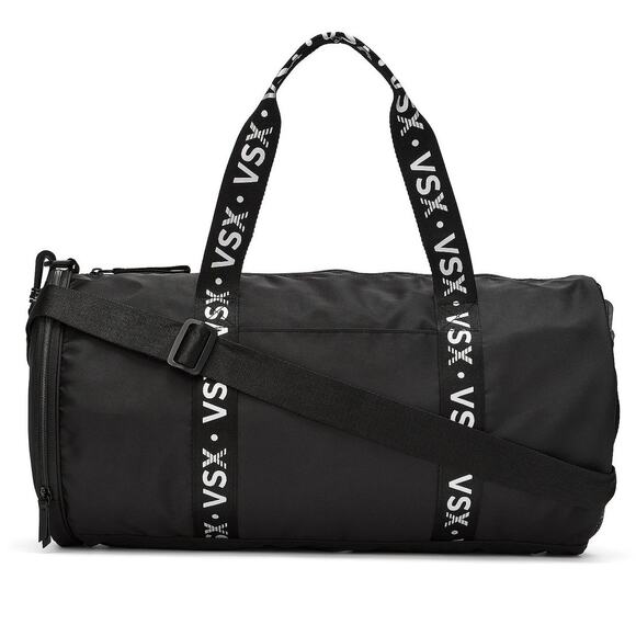 Victoria's Secret | Bags | Victorias Secret Vsx Logo Nylon Duffle Tote ...